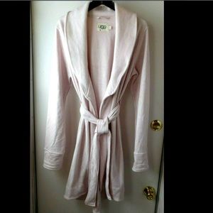 UGG Intimates & Sleepwear | Duffield Ii Long Robe Navy Heather Blue Nwt ...